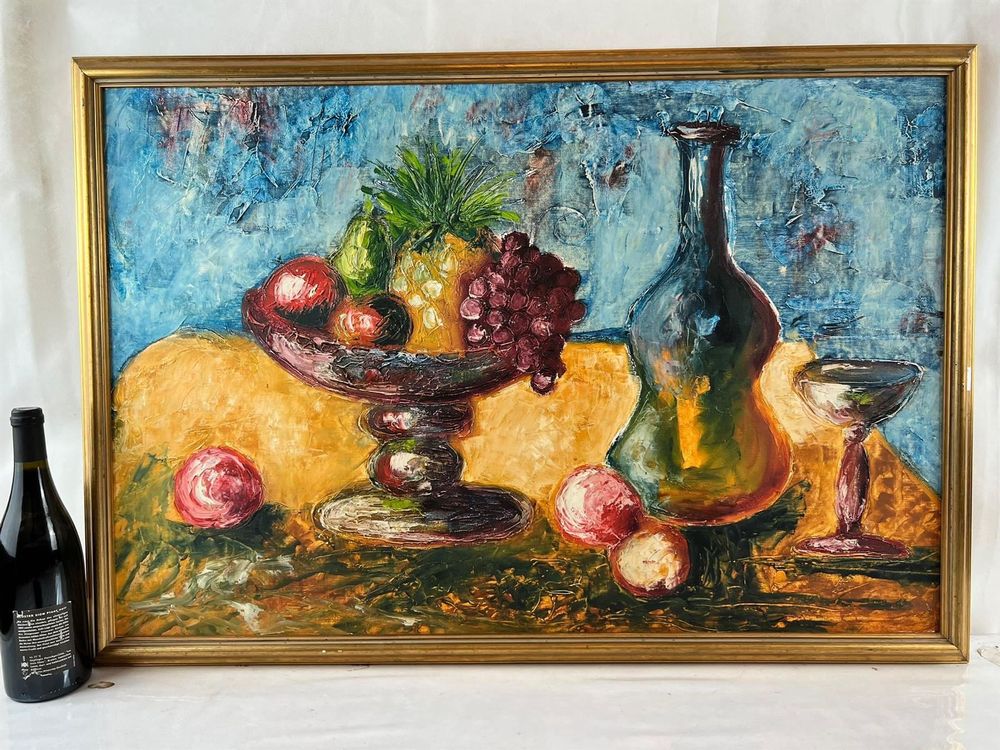 Grosses Stilleben Gemälde F. Bandi (Gebraucht) in Neuhausen am Rheinfall für CHF 15 – nur ...