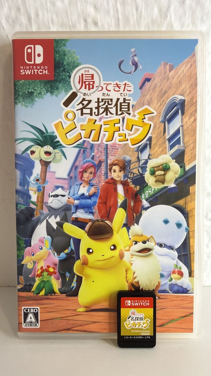 Detective Pikachu Returns -Nintendo Switch- Contains German! (Gebraucht ...