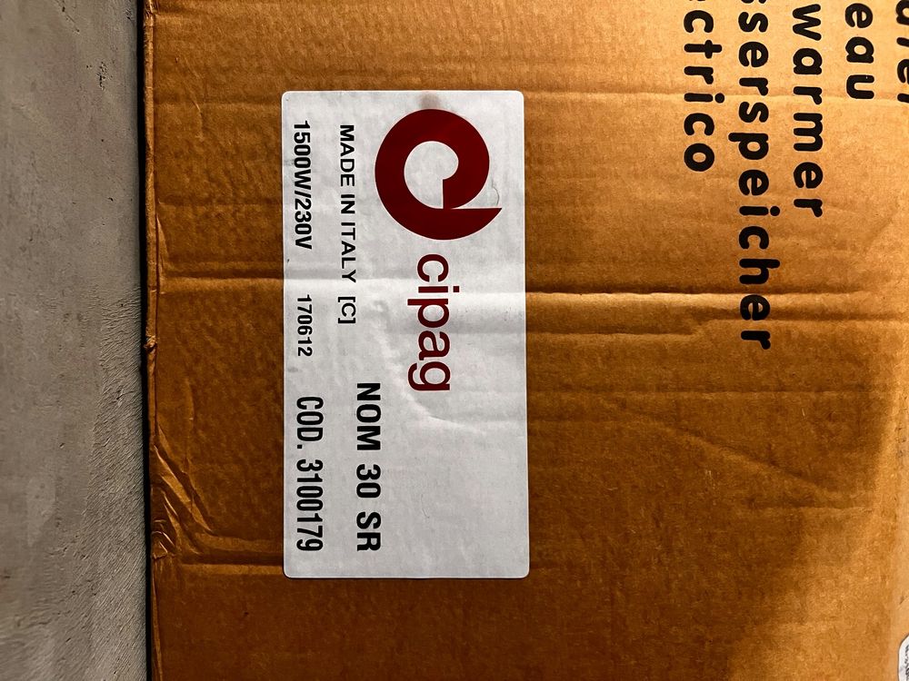 Cipag 30L Boiler | Kaufen auf Ricardo