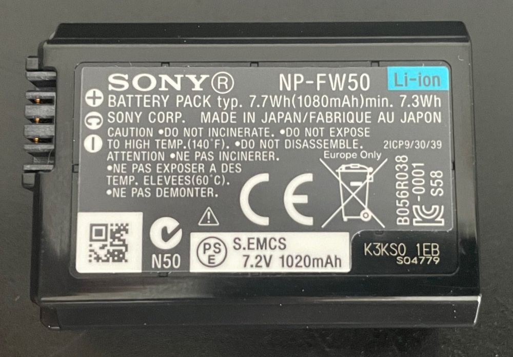 Sony NP-FW50 Original | Kaufen auf Ricardo