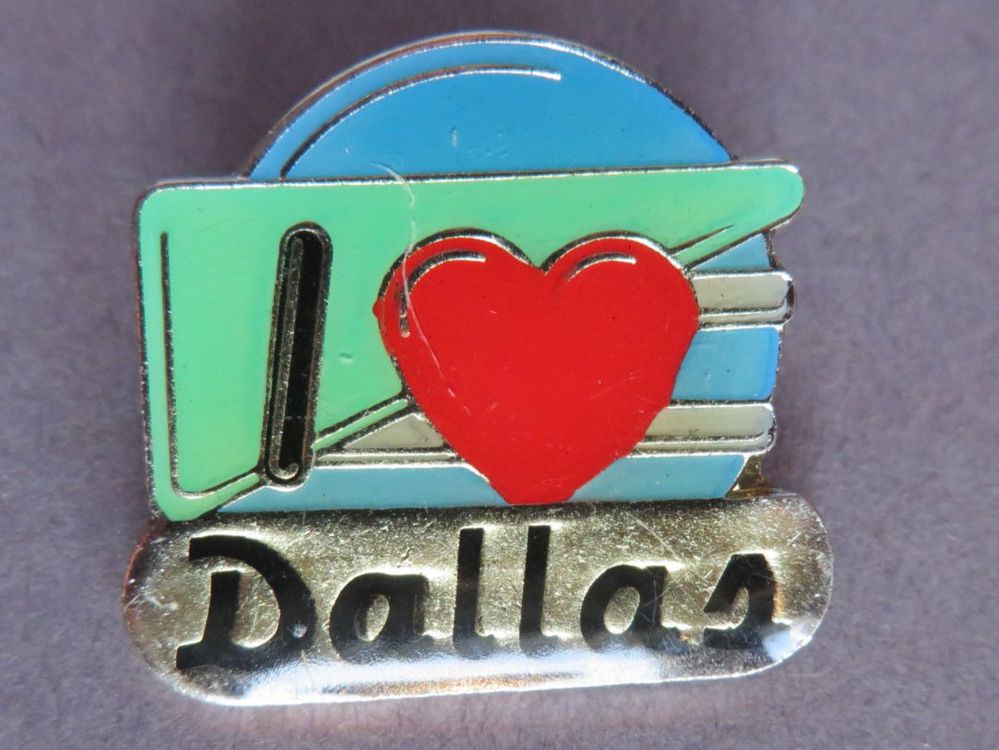 ABZEICHEN I LOVE DALLAS, LÄNDER (Gebraucht) in Neuhausen für CHF 0.9 ...