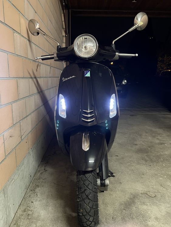 Vespa Primavera 50 Schwarz (Gebraucht) in Winterthur für CHF 1161 – nur Abholung auf Ricardo kaufen