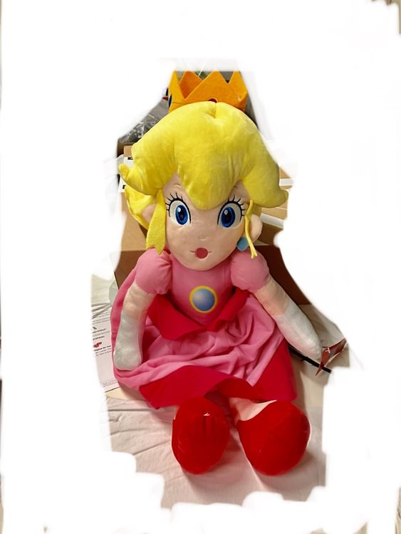 Neues Plüschtier Peach von Mario (Neu und originalverpackt) in ...
