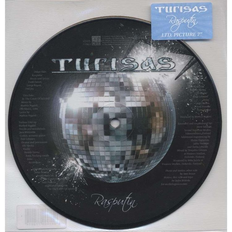Turisas, Rasputin - 7" Picture Disc Single (Neu (gemäss Beschreibung ...