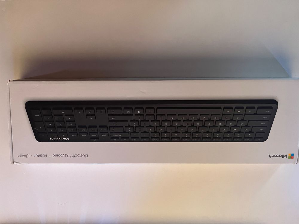 Microsoft Bluetooth Tastatur Model 1898 US/UK Layout (Gebraucht) in für ...
