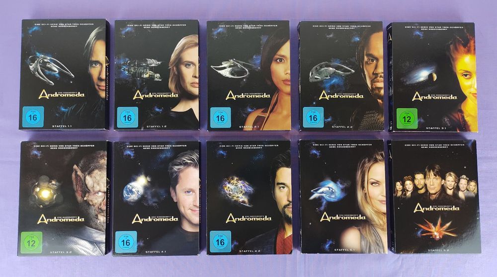 DVD Boxen: Gene Roddenberry's Andromeda Die komplette Serie (Gebraucht) in Basel für CHF 39.9 ...