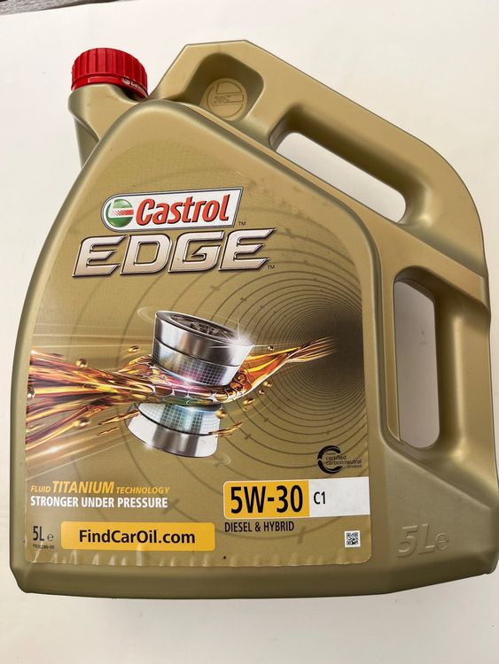 2 x Castrol Edge 5W-30 C1 (10 litres) (Neu und originalverpackt) in ...