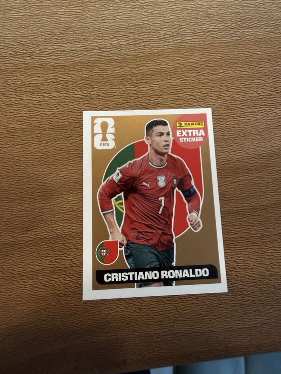 Cristiano Ronaldo Extra Sticker Panini WM 2026 (Neu und ...