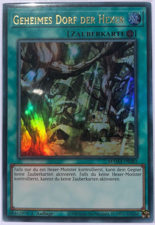 Yugioh Geheimes Dorf Der Hexer Kaufen Auf Ricardo