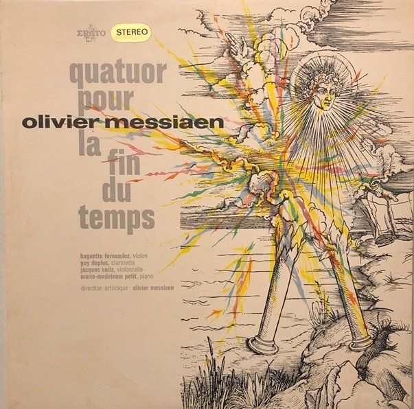 Olivier Messiaen – Quatuor pour la fin du temps (LP, 1963) (Gebraucht ...