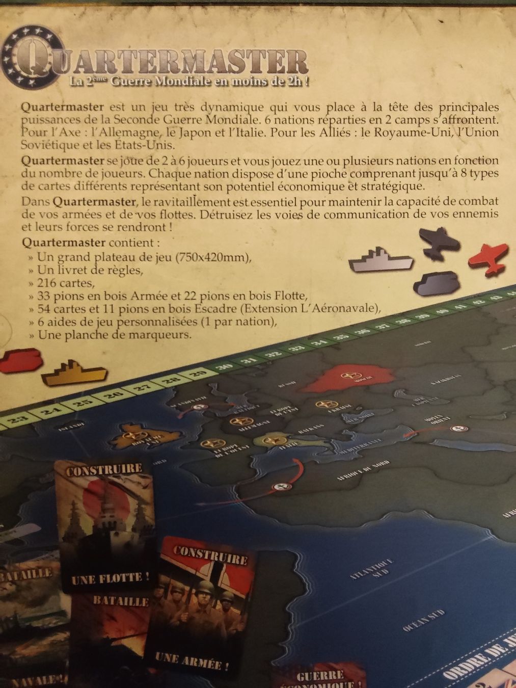 Jeu de stratégie QUARTERMASTER des 14 ans en français (Neu (gemäss ...