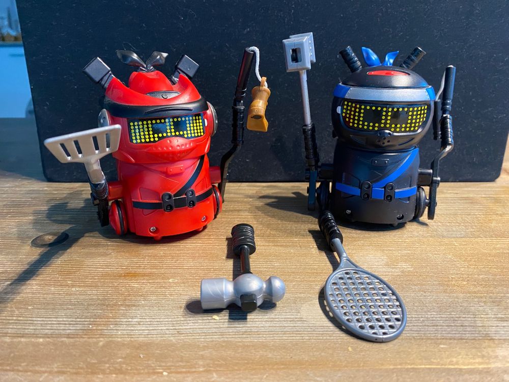 NINJA BOTS Ninja Bots Dragon 2-Pack, Hilarious Battling Robo (Gebraucht) in Steinen für CHF 1 ...