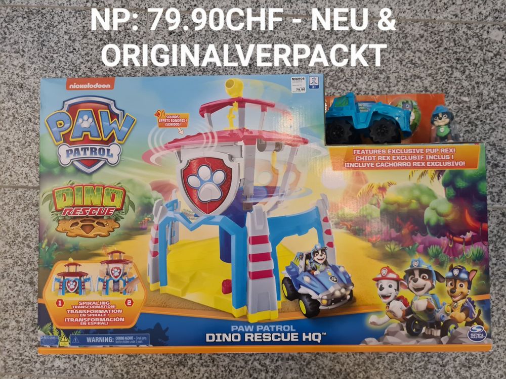 Paw Patrol Dino Rescue mit Sound (NP: 79.90CHF) - NEU (Neu (gemäss ...