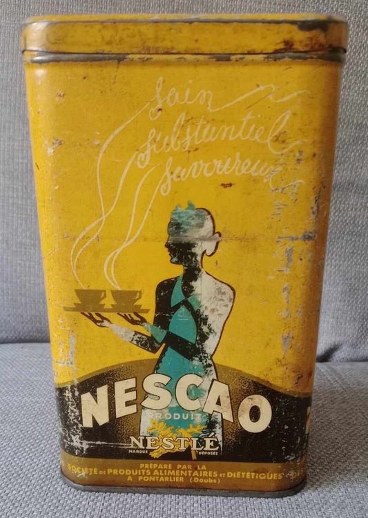 Boîte NESCAO - Nestlé / années 1940 (Gebraucht) in Le Locle für CHF 70 ...