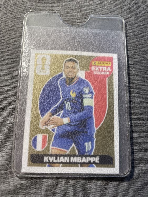 Kylian Mbappé Panini Extra Sticker in Gold WM 2026 (Gebraucht) in Riken ...