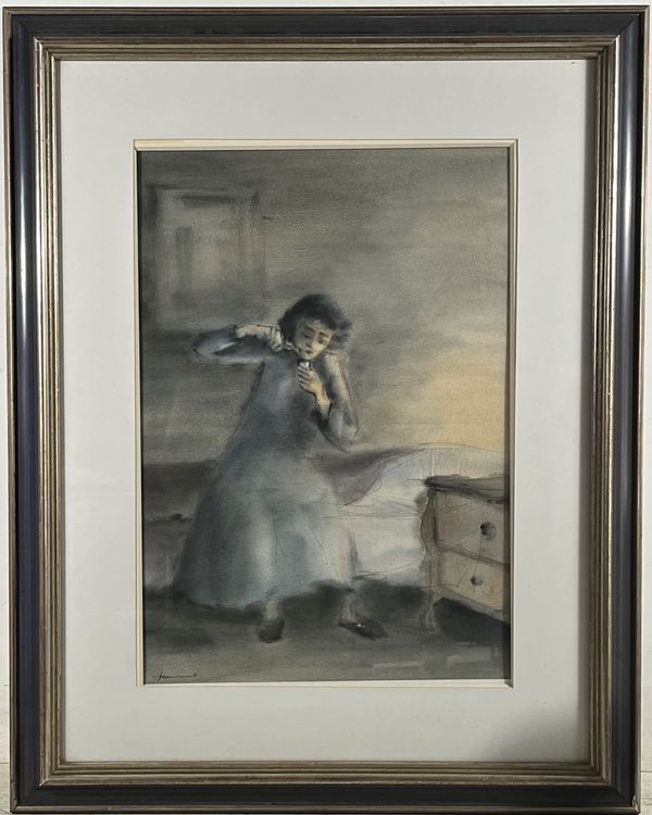 Mischtechnik Mit eine Damen, Unleserlich Signiert (Gebraucht) in Root für CHF 19 – mit Lieferung ...