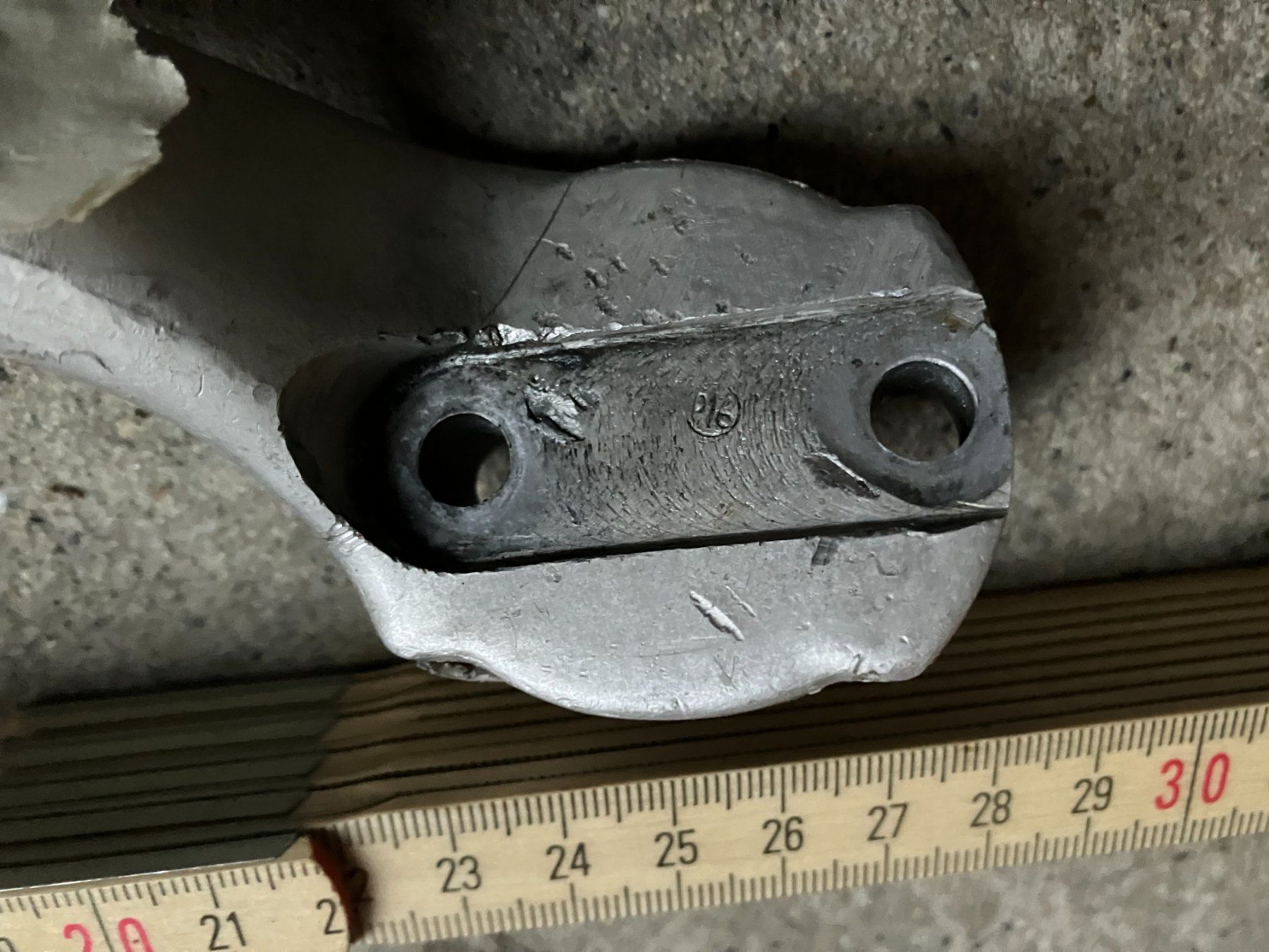 Kick Start Hebel Vespa Allstate Faro Basso Aluguss Original (Gebraucht ...