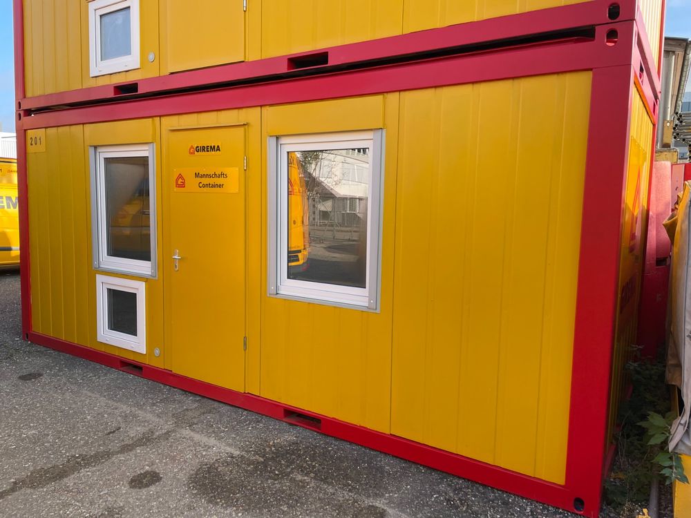 Mannschaftscontainer (Lot 1000) Standort 4153 Reinach (Gebraucht) in ...