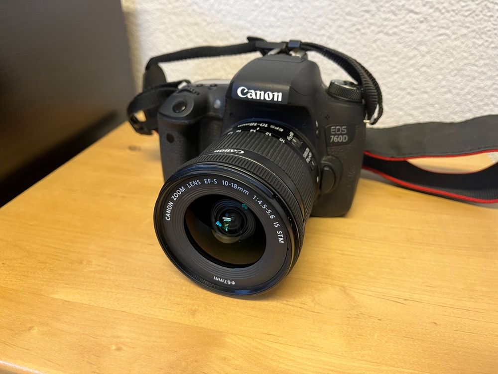 Canon EOS 760D Komplettset mit 3 Objektiven, Blitz, Zubehör | Kaufen ...