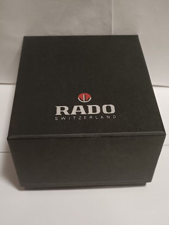Rado Uhrenbox mit Überkarton und internationaler Garantie (Neu (gemäss ...