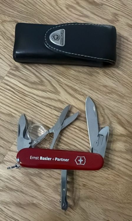 VICTORINOX SACKMESSER MIT ETUI(ERNST BASLER +PARTNER) (Gebraucht) in ...