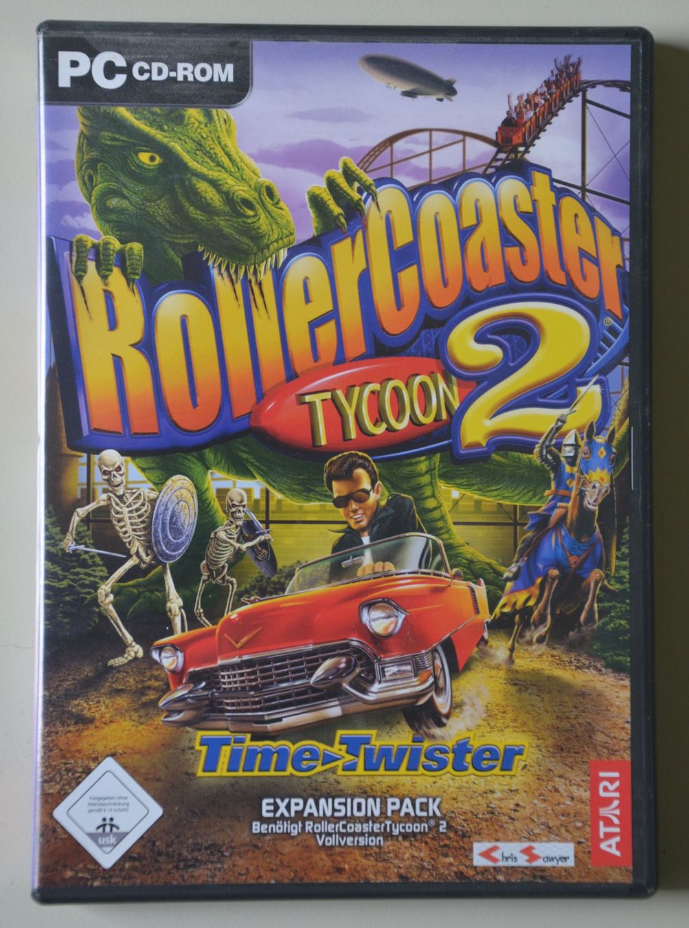 PC game: RollerCoaster Tycoon 2 - Time Twister (expansion) (Gebraucht ...