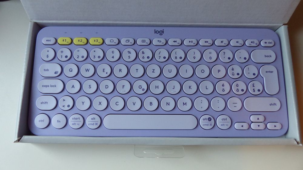 LogiTech K380 violet bluetooth Tastatur (Gebraucht) in Zürich für CHF ...