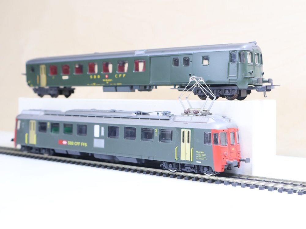 Lima SBB NPZ Triebwagen RBe 4/4 + Steuerwagen H0 - Rarität (Defekt) in Winterthur für CHF 65 ...