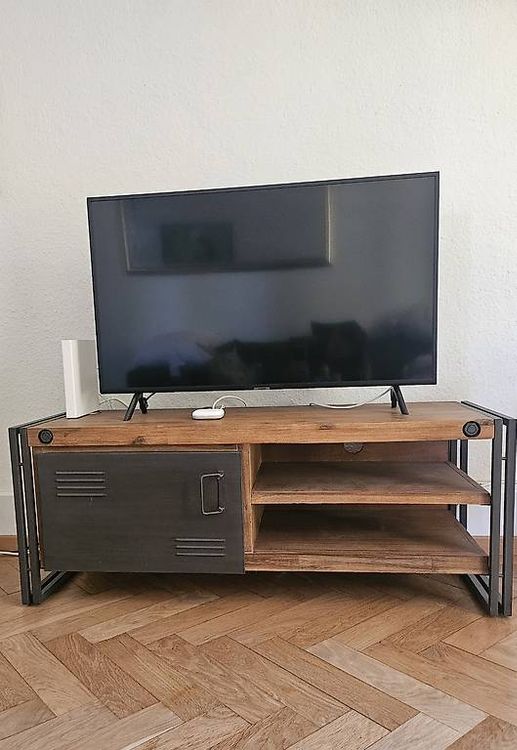 Tv Board Holz Metall