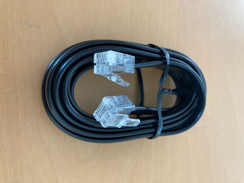 Telefonkabel RJ11 auf RJ11 (Neu und originalverpackt) in Hünenberg für ...