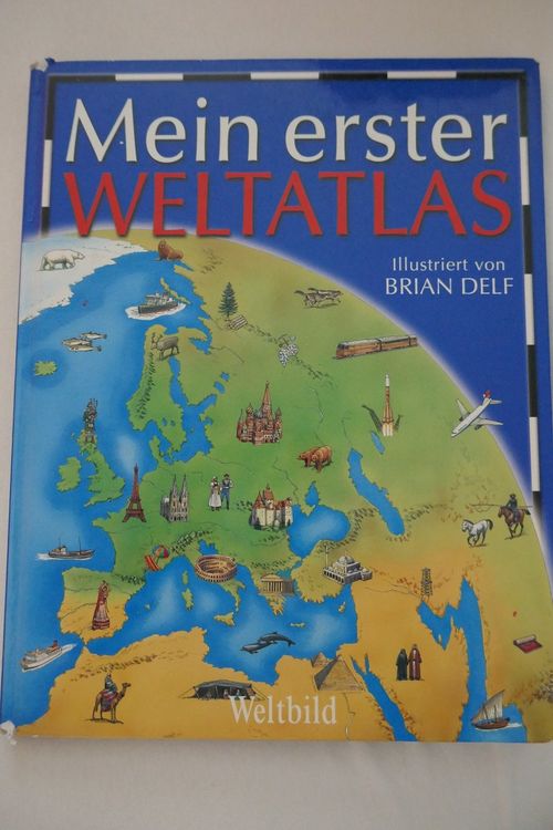 Mein erster Weltatlas illustriert von Brian Delf (Gebraucht) in Horgen ...