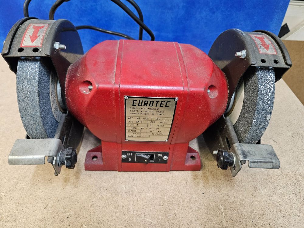 EuroTec Doppel-Tisch-Schleifmaschine- 150s | Kaufen auf Ricardo