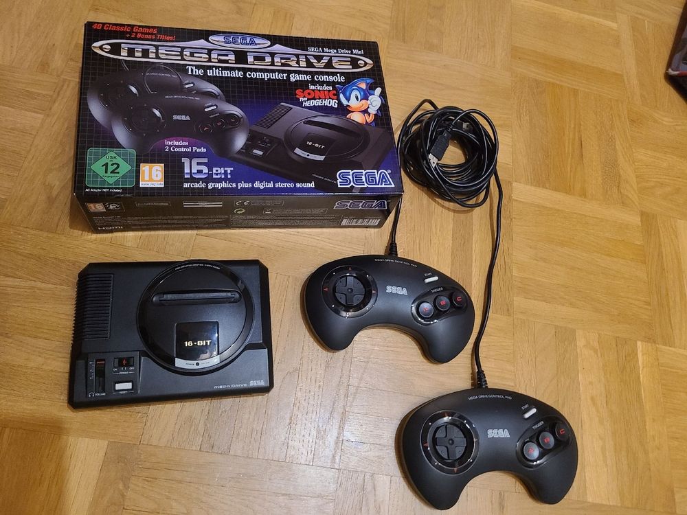 Sega mega drive Mini (Gebraucht) in Biberist für CHF 100 – mit ...
