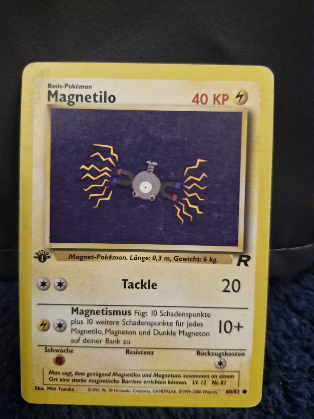 Pokemon Karte Magnetilo - 1. Edition - Team Rocket 60/82 (Gebraucht) in ...