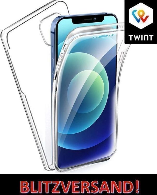 IPhone 12 / 12 Pro Hülle Etui Cover 360 Grad TRANSPARENT TPU | Kaufen ...