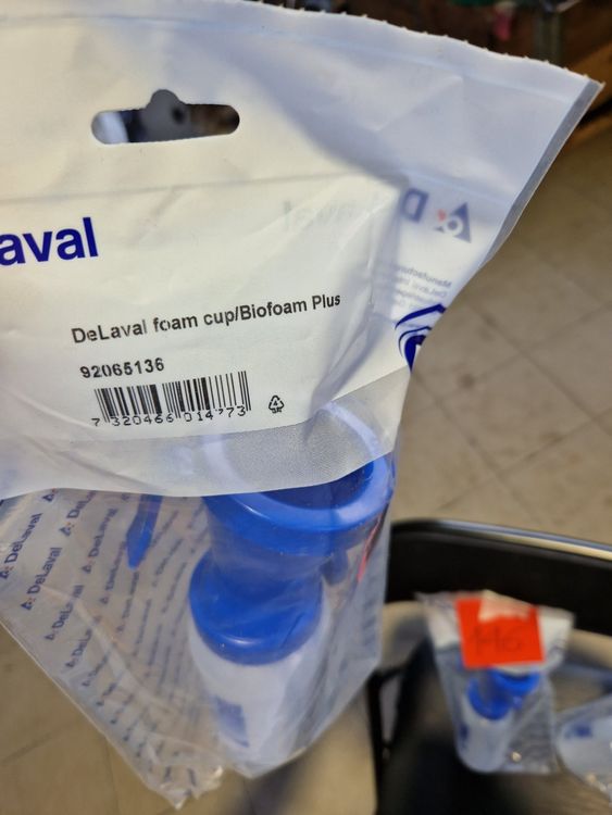 Vom Konkursamt Oberwallis : DeLaval foam cup/Biofoam Plus | Kaufen auf Ricardo