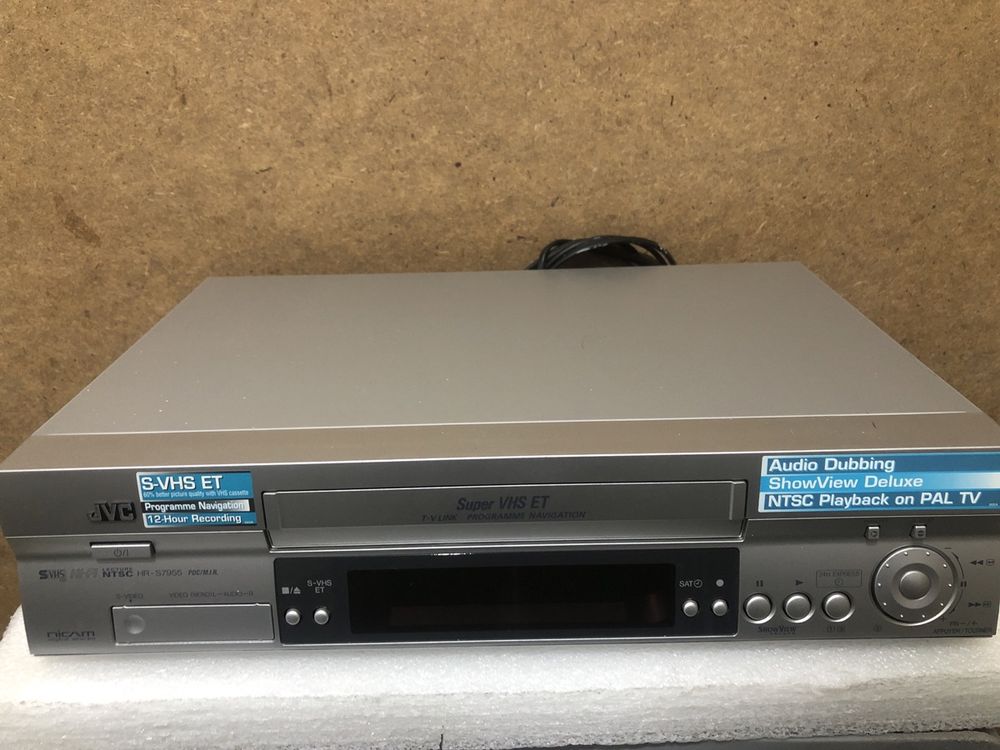 Magnétoscope JVC Super VHS ET HR-S7955MS occasion | Kaufen auf Ricardo