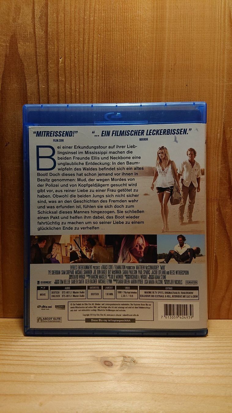 MUD kein Ausweg Blu-Ray mit Matthew Mcconaughey (Gebraucht) in ...