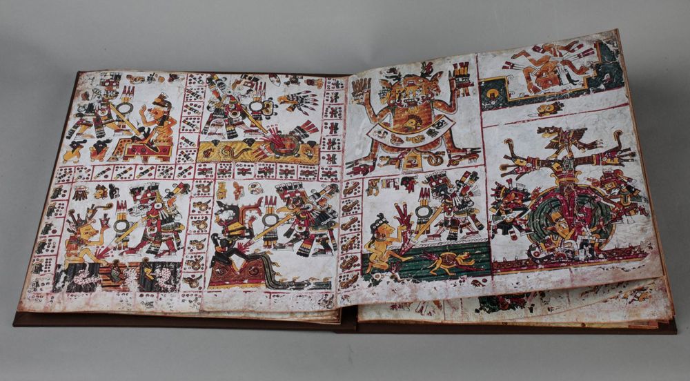 Codex Borgia livre Aztèque; Aztekisches Buch Facsimile (Neu und ...