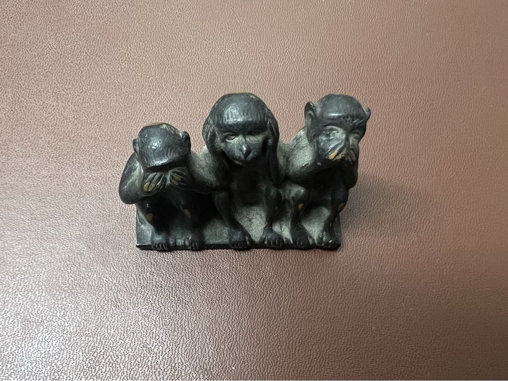 Bronzefigur ,, 3 AFFEN ‘‘ (Gebraucht) in Zürich für CHF 10 – mit Lieferung auf Ricardo kaufen