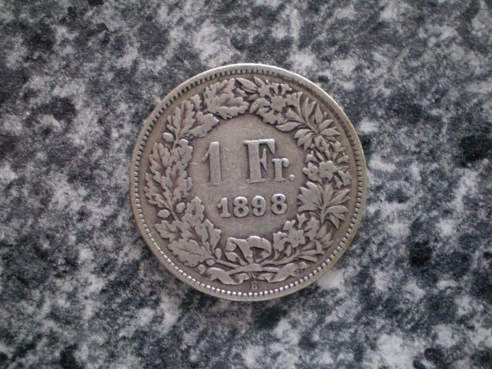 1 Fr.1898 !!! Rar !!! ab 1.- !!! (Gebraucht) in Dierikon für CHF 3 – mit Lieferung auf Ricardo ...