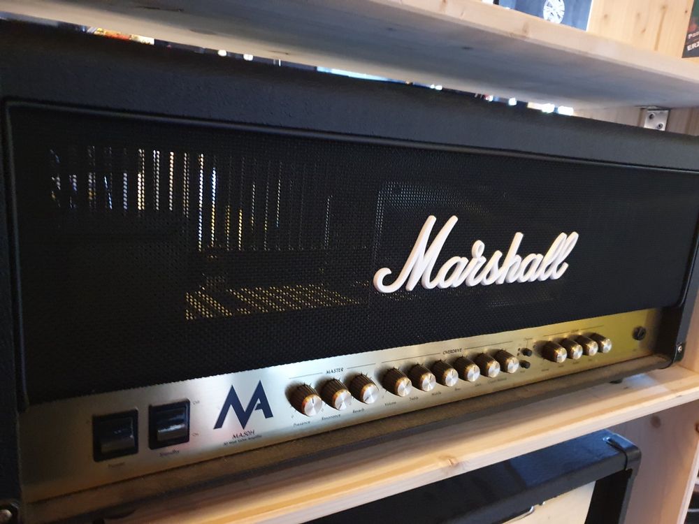 Marshall MA50H 50 Watt 2-Channel Tube Guitar Amp Head W (Gebraucht) in ...
