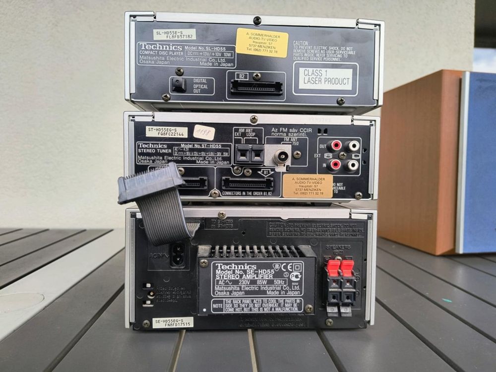 TECHNICS Amplifier, CD und Tuner. Vinage -mini-stereosystem. (Gebraucht) in Nussbaumen AG für ...