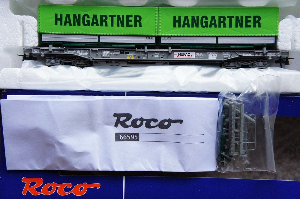 Roco H0 66595 SBB Hupac-Wagen, GS, OVP | Kaufen auf Ricardo