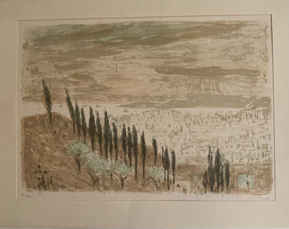 Leonhard Meisser (Chur 1902-1977 Chur) orig. Lithographie (Gebraucht ...