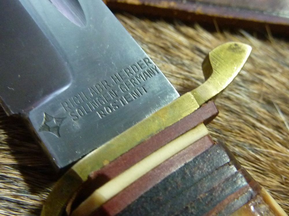 Jagd Dolch Messer Sackmesser RICH. ABR. HERDER SOLINGEN (Gebraucht) in Dietikon für CHF 35 – mit ...