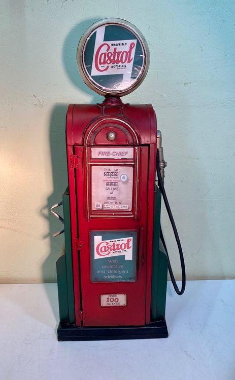 Retro Tanksäule Castrol Metall-Schränkli (Gebraucht) in Hindelbank für ...