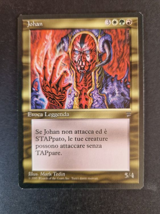 MTG Johan It Legends Italienisch - top Legends Karte (Gebraucht) in ...