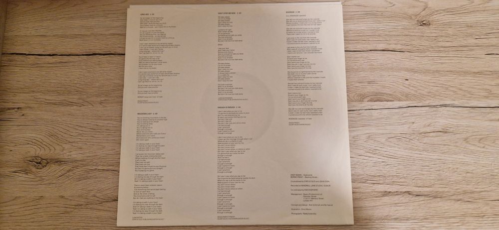 Status Quo Schalplatte - NEVER TOO LATE (Gebraucht) in Wünnewil für CHF ...