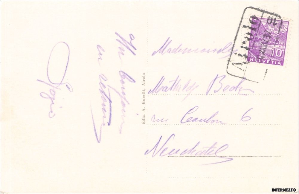 Faido TI // 1943 Stazione FFS Bahnhof Gotthard Gottardo (Gebraucht) in ...